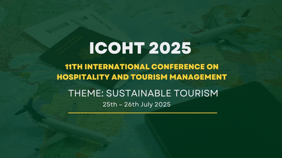 ICOHT 2026 - International Conference on Tourism and Hospitality